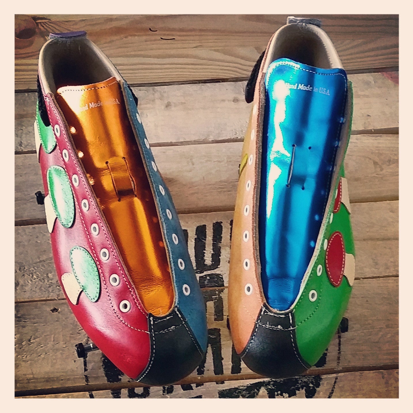 Riedell 495 Custom ColorLab Skates – Double Threat Skates