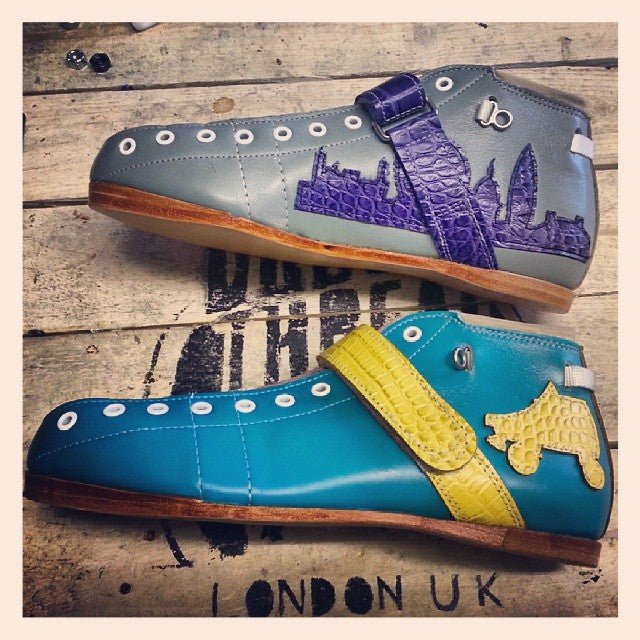 Riedell Blue Streak Custom ColorLab, Pro Options & Full Custom – Double ...