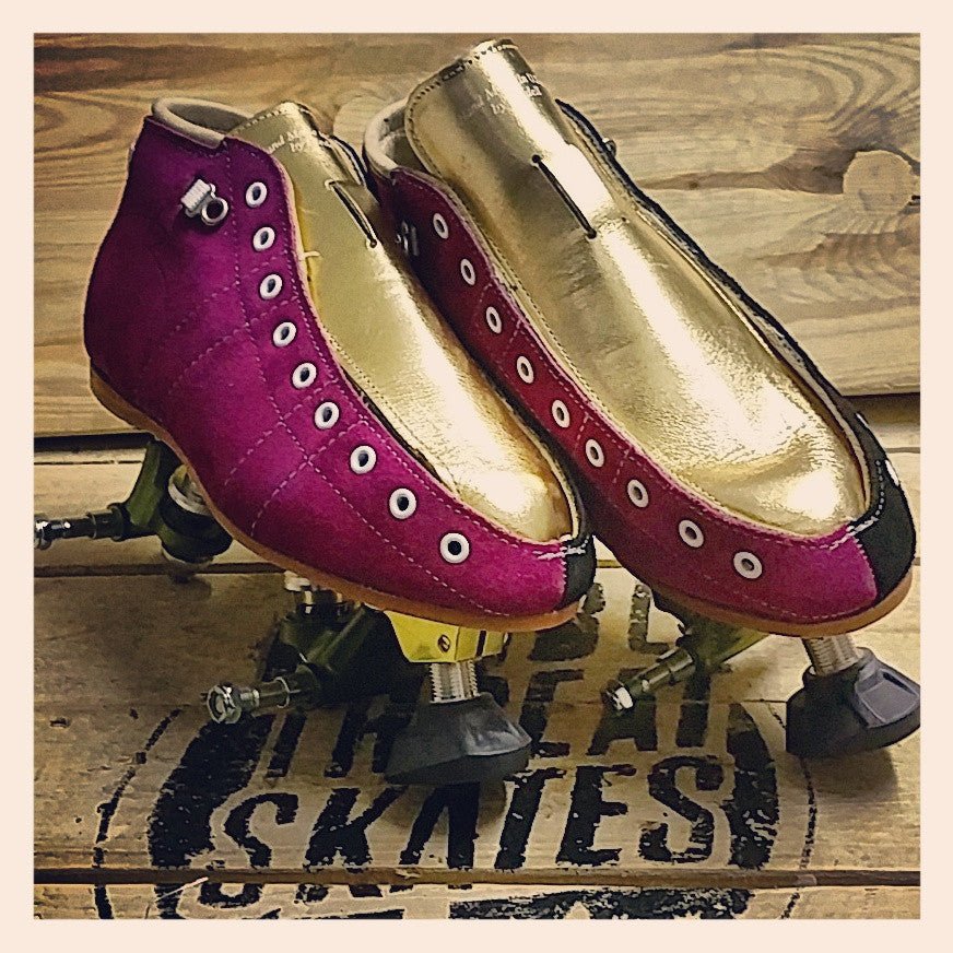 Riedell Blue Streak Custom ColorLab, Pro Options & Full Custom – Double ...